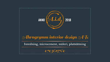Ahrngrymm Interior Design AB | Kvalitetspartner